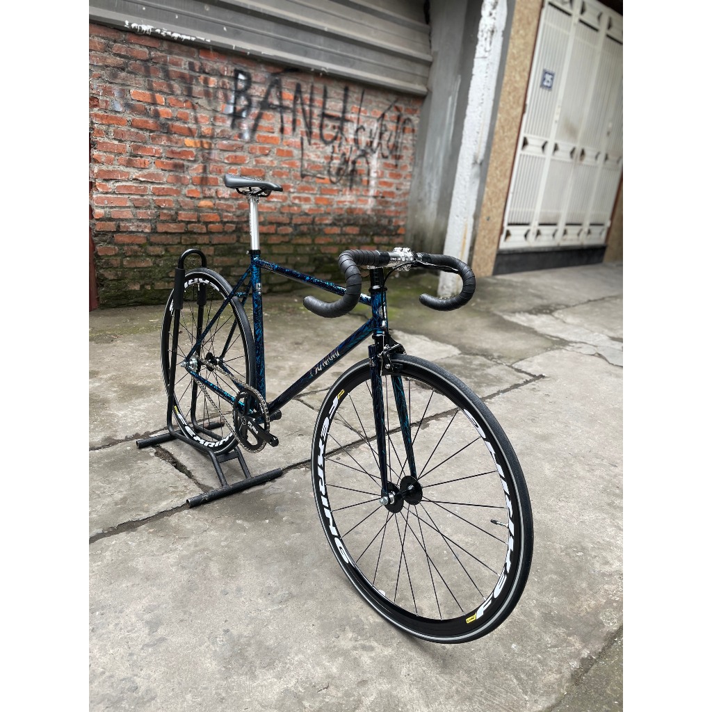 (Chat với shop trước khi đặt hàng) Xe đạp fixed gear Tsunami 4130 màu ...
