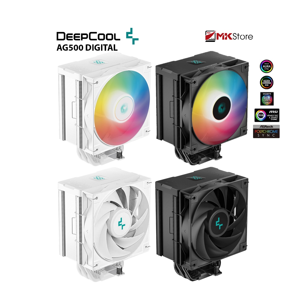 Tản nhiệt CPU DeepCool AG500 DIGITAL MKStore | Shopee Việt Nam