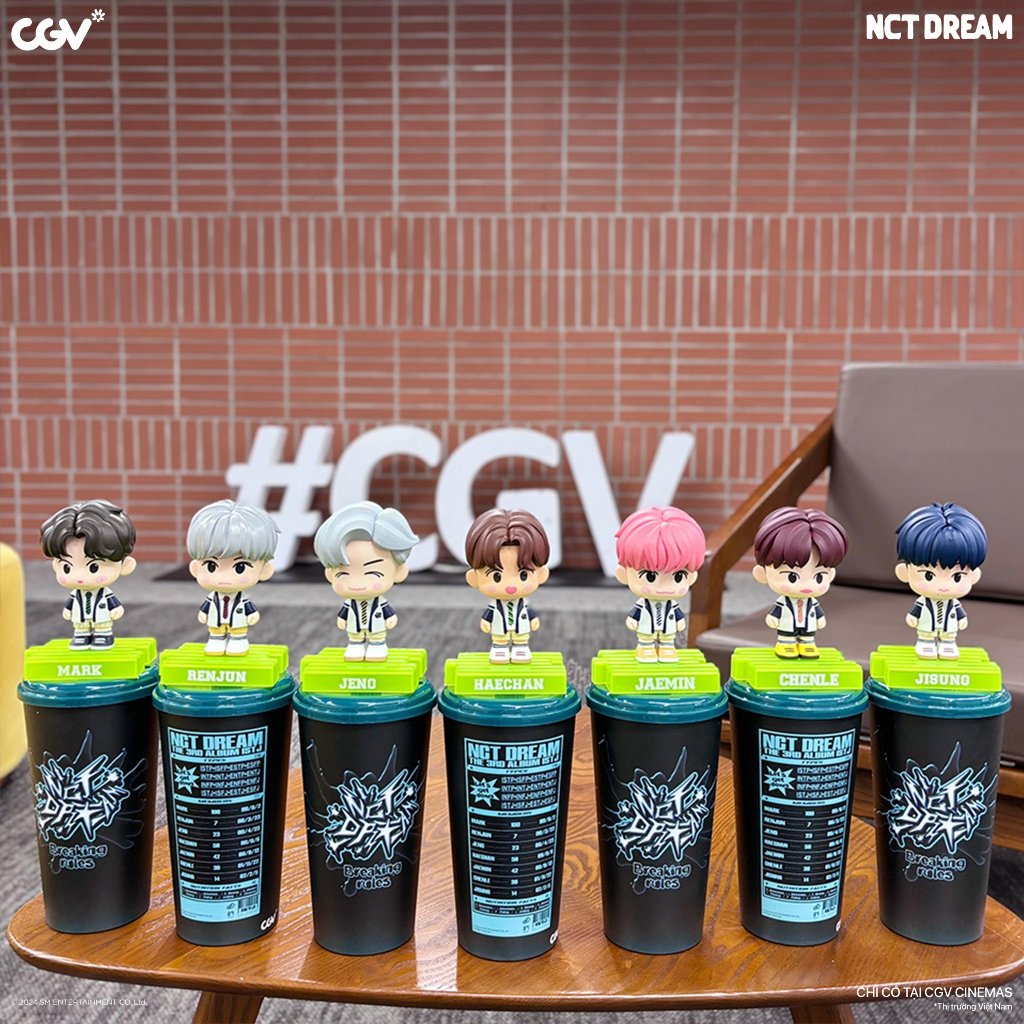 Ly nước CGV Cinemas Vietnam NCT DREAM BREAKING RULES | Shopee Việt Nam