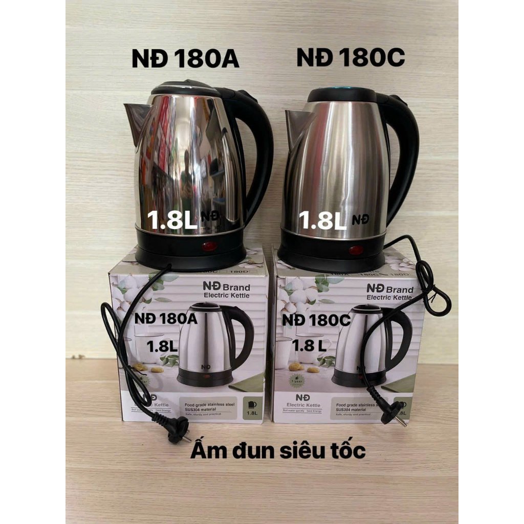 Ấm 180C Inox | Shopee Việt Nam