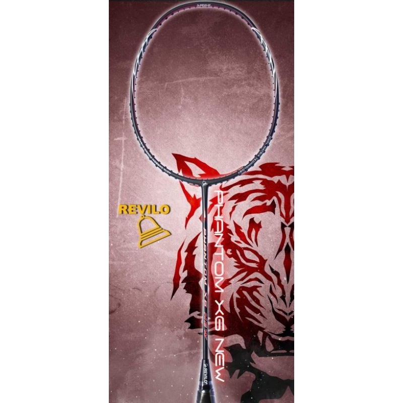 Vợt cầu lông REVILO PHANTOM X6 NEW công thủ toàn diện với chiếc đũa dẻo ...