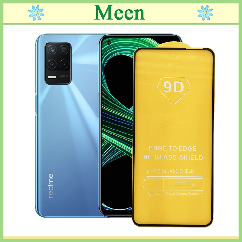 Kính cường lực 9D Realme 8 5G " Full màn hình, Ảnh shop tự chụp, tặng ...