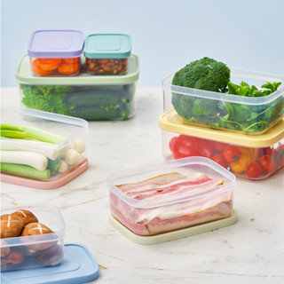 Bộ 7 hộp thực phẩm chữ nhật Inochi-Hokkaido (500-750-1000-1500-2000-2500-3500ml) | Shopee Việt Nam