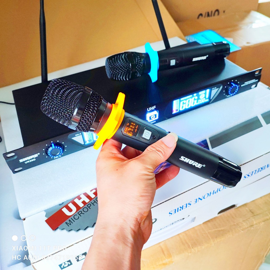 Mic SHURE UR26D micro không dây SHURE UR 26 D ur 26d siêu chất cho ...