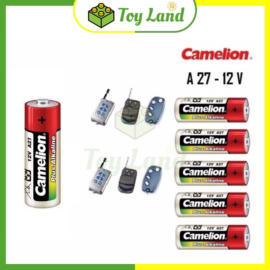 [Camelion] Pin 12V A27 Alkaline Thay Điều Khiển Remote Cửa Cuốn Pin ...