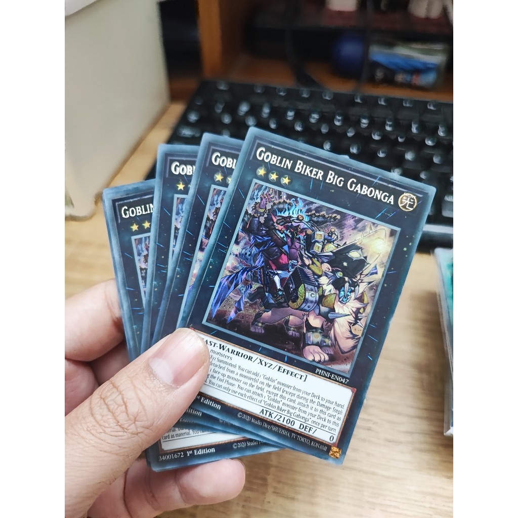 [Yugioh Funny Shop] 1 lá thẻ bài Goblin Biker Big Gabonga - PHNI-EN047 ...