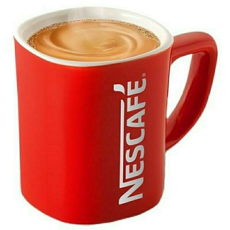 Ly sứ Nescafe màu đỏ | Shopee Việt Nam