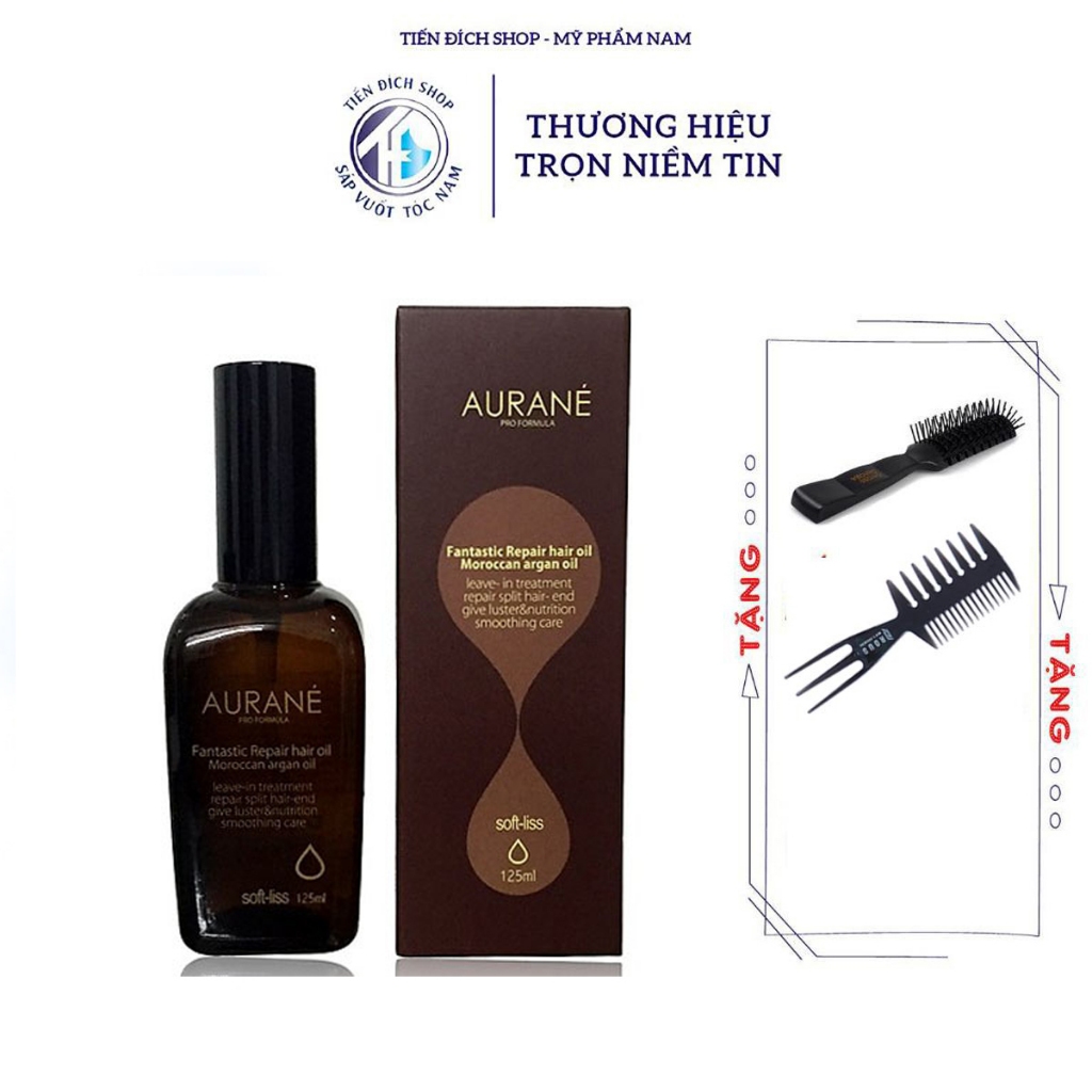 Tinh dầu dưỡng Aurane Softliss Fantastic Repair Hair Oil 125ml chính ...