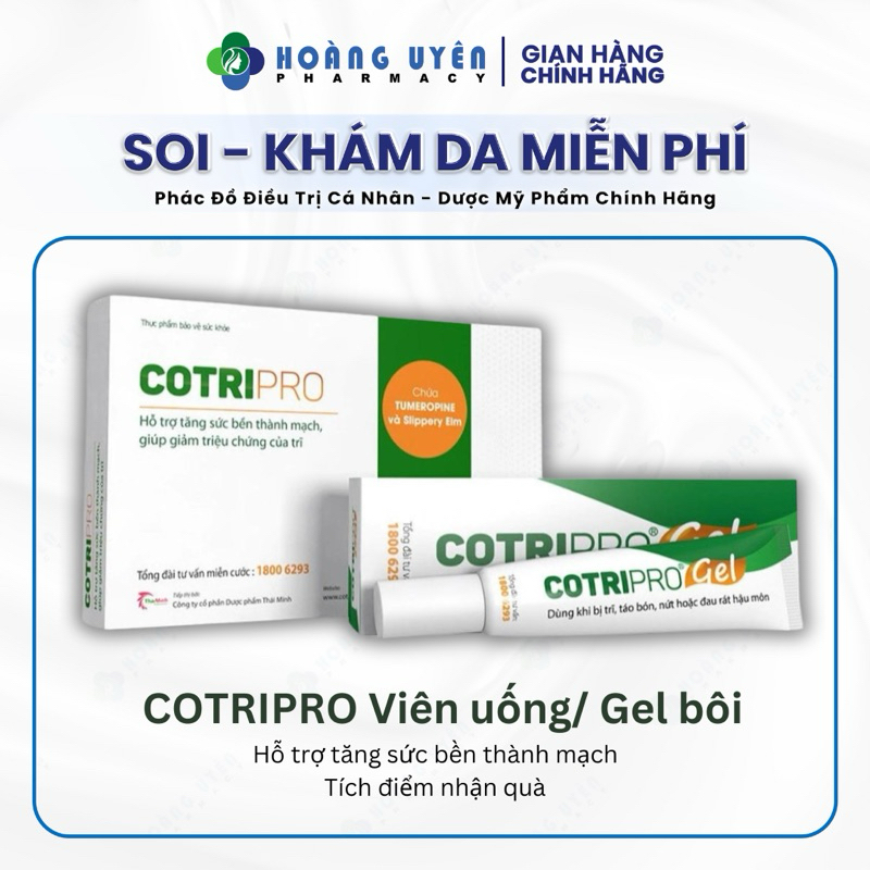 Cotripro Gel và Cotripro viên uống - Hộp 20 viên | Shopee Việt Nam