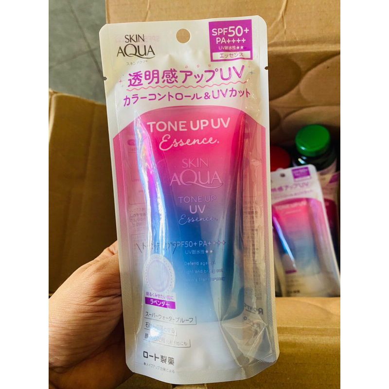 Kem Chống Nắng Skin Aqua Sunplay Skin Aqua Tone Up UV Milk 80g Chính Hãng (Hàng Nhật) | Shopee ...