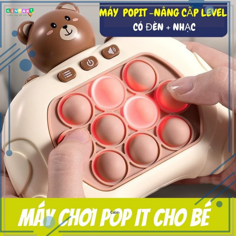 Pop it điện tử thế hệ mới, đồ chơi máy game pop it nhiều level bấm nút ...