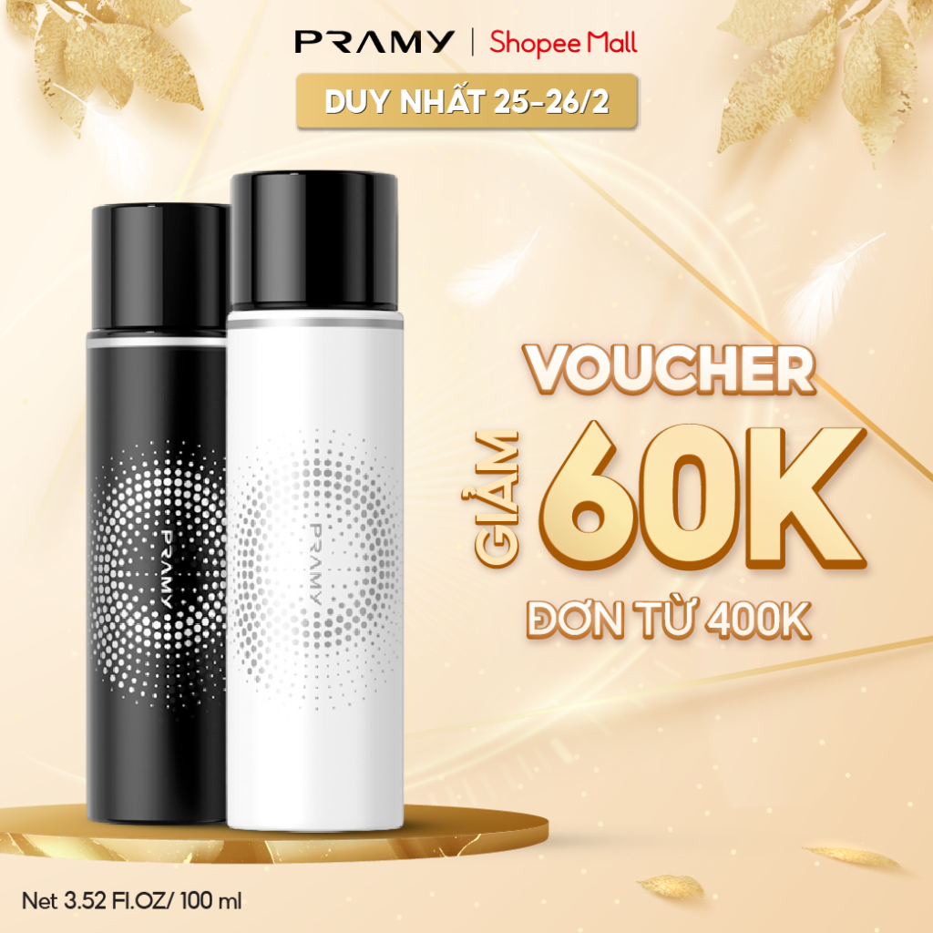 (Giảm ngay 10%) Xịt khóa makeup PRAMY 100ml/30ml cố định trang điểm phù hợp cho từng loại da ...