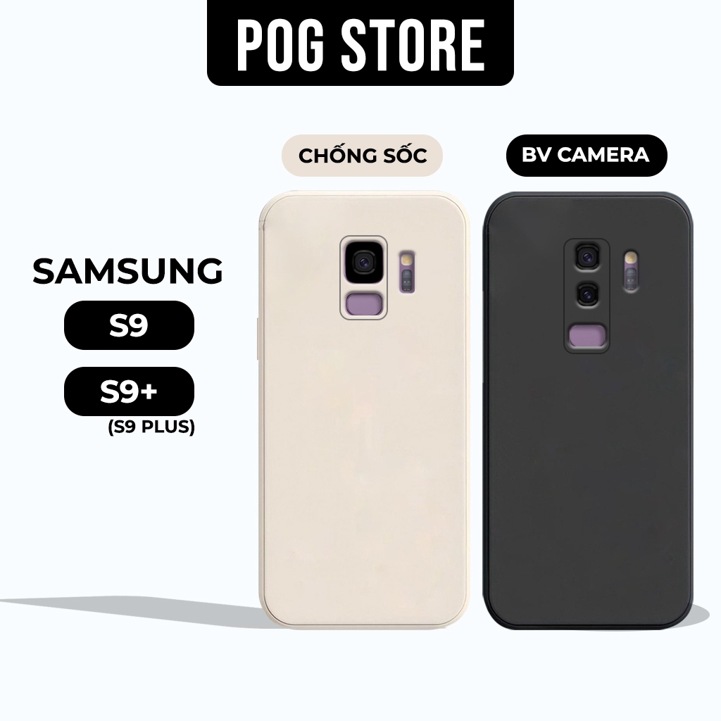 Ốp lưng Samsung S9, S9 Plus, S9+ cạnh vuông | Vỏ điện thoại SS galaxy ...