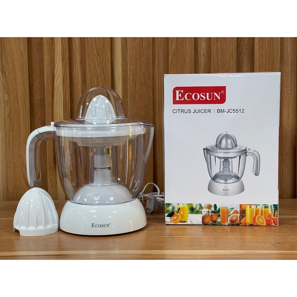 Máy Vắt Cam Ecosun BM-JC5512 Dung tích 1 lít, Công suất 35W, 2 đầu vắt, bộ lọc kép. Hàng cao cấp ...