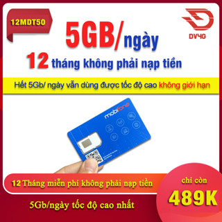 Sim 4G Vinaphone- Mobifone Big50y -Thaga60 -TD49 -Happy -D500 -U1500, không giới hạn dung lượng ...