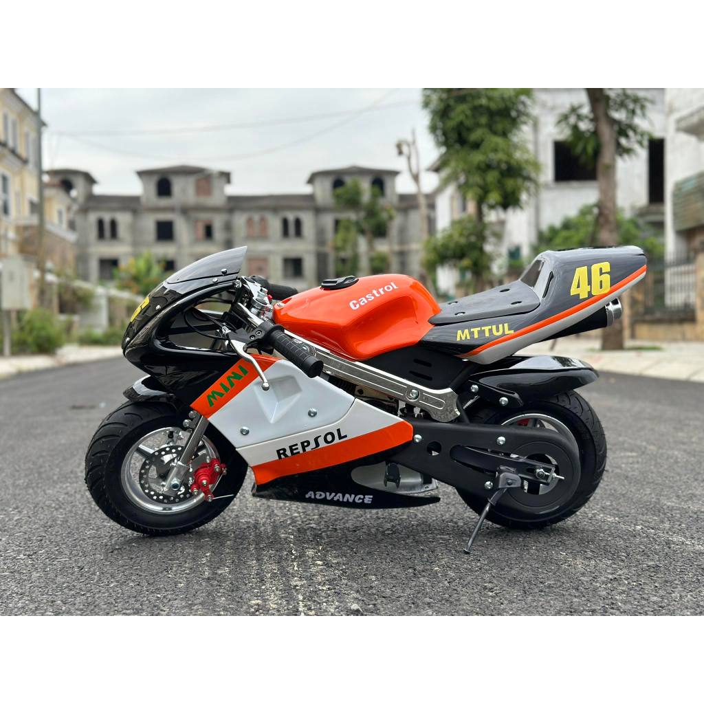 Xe moto mini 50cc - Bản Cao Cấp nhất - Xe Tam mao tv | Shopee Việt Nam