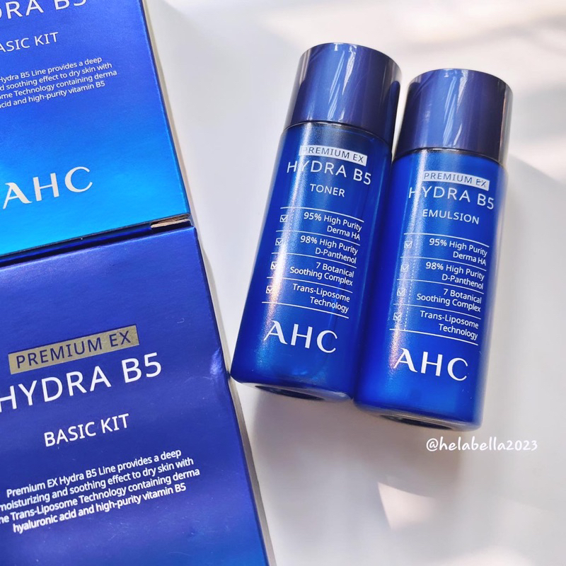 Set Dưỡng Ẩm AHC Premium Ex Hydra B5 Basic Kit | Shopee Việt Nam