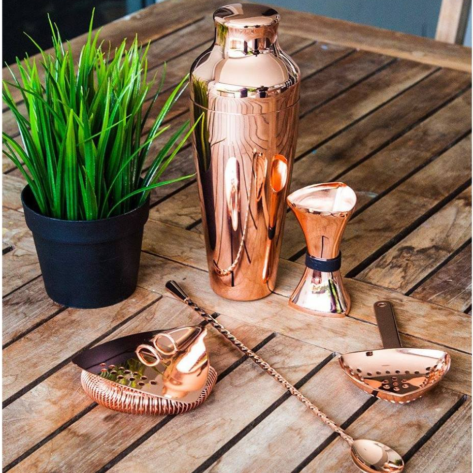 Dụng cụ quầy Bar bằng inox Uber Bar Tools màu Copper | Shopee Việt Nam