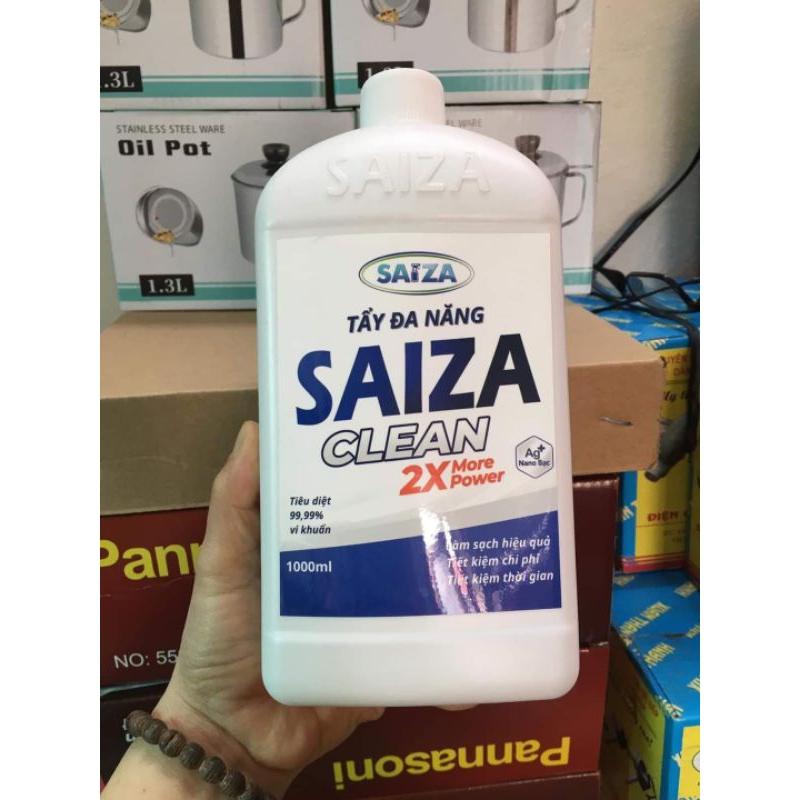 Tẩy Đa Năng SAIZA Chai 100ml. Tiêu Diệt 99.99% Vi Khuẩn Hàng Chuẩn | Shopee Việt Nam