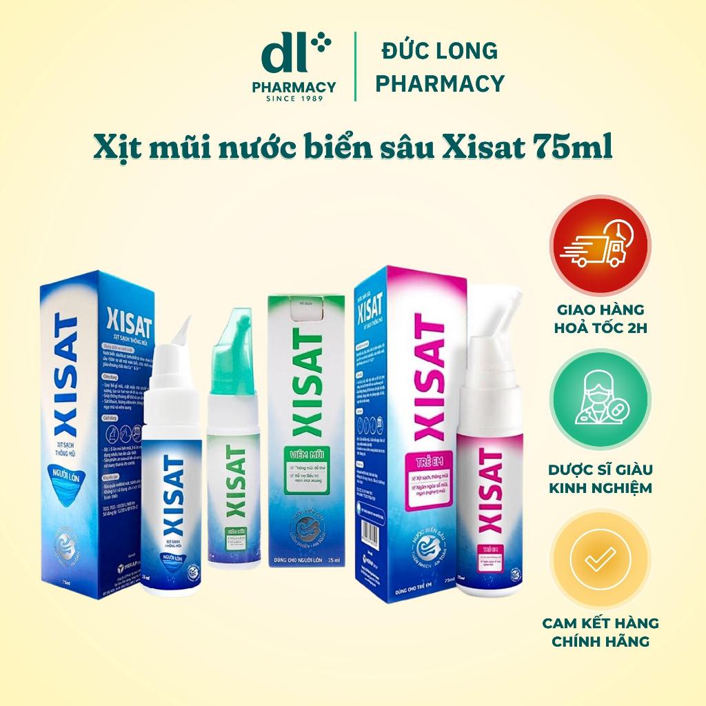 Nước Biển Sâu Xisat 75ml - Làm Sạch Mũi, Giúp Ngăn Mầm Bệnh Xâm Nhập ...