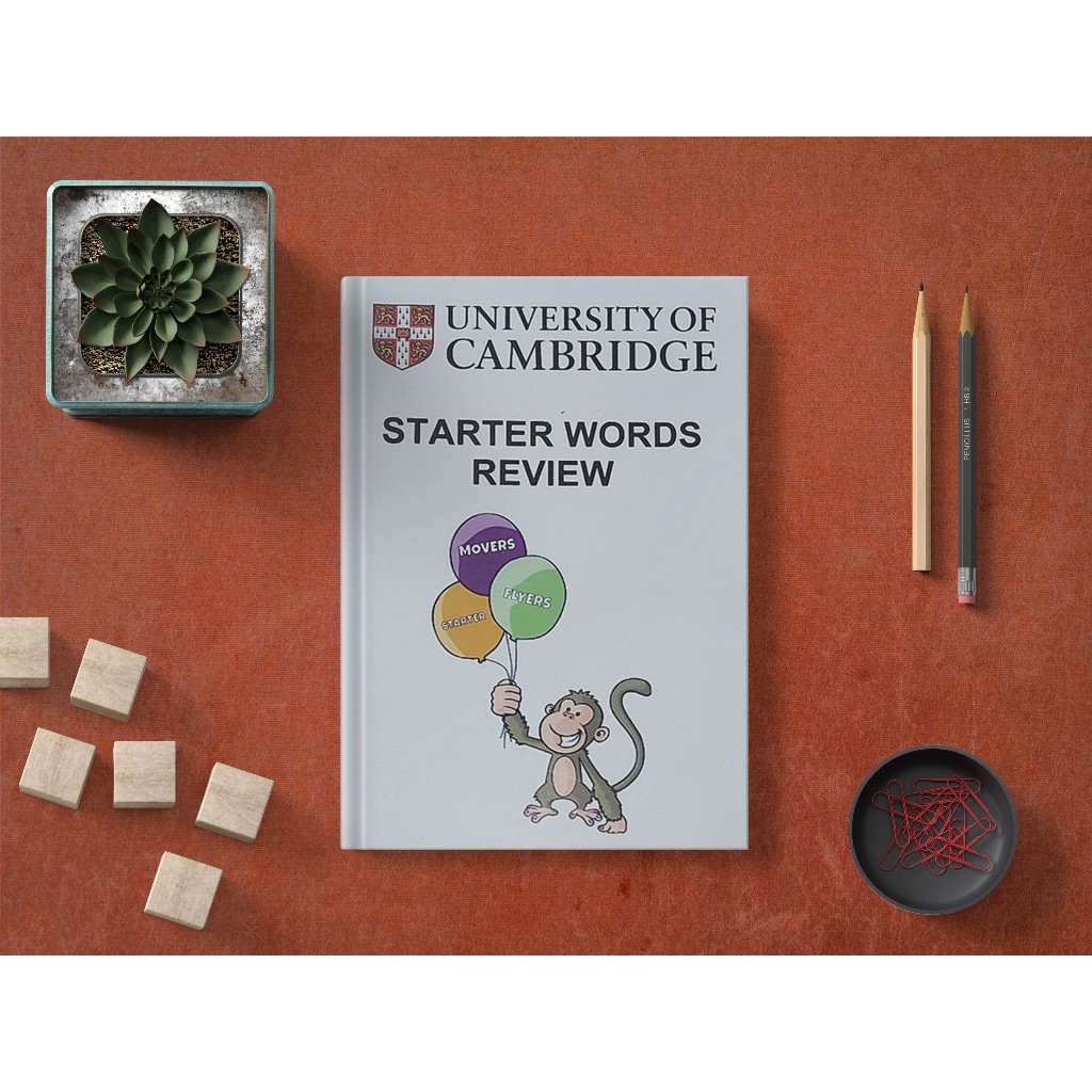 Tập viết Cambridge Words Review Starter, Movers, Flyers 3 quyển - in ...