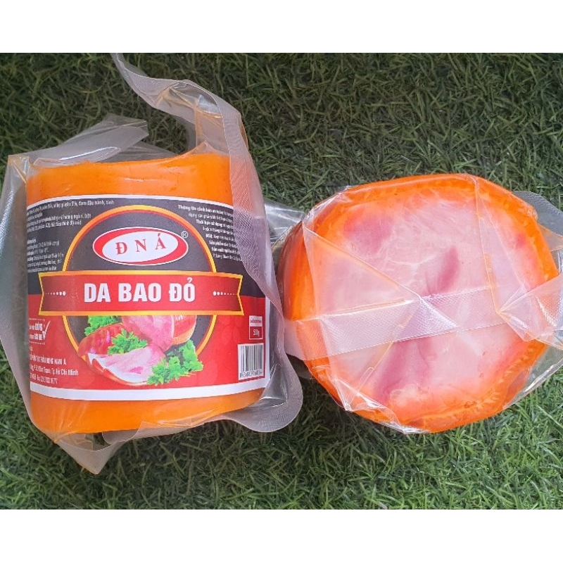 Thịt nguội - Jambon - Dăm bông - Da Bao Đỏ loại 1 ĐNA food. Gói 500g ...