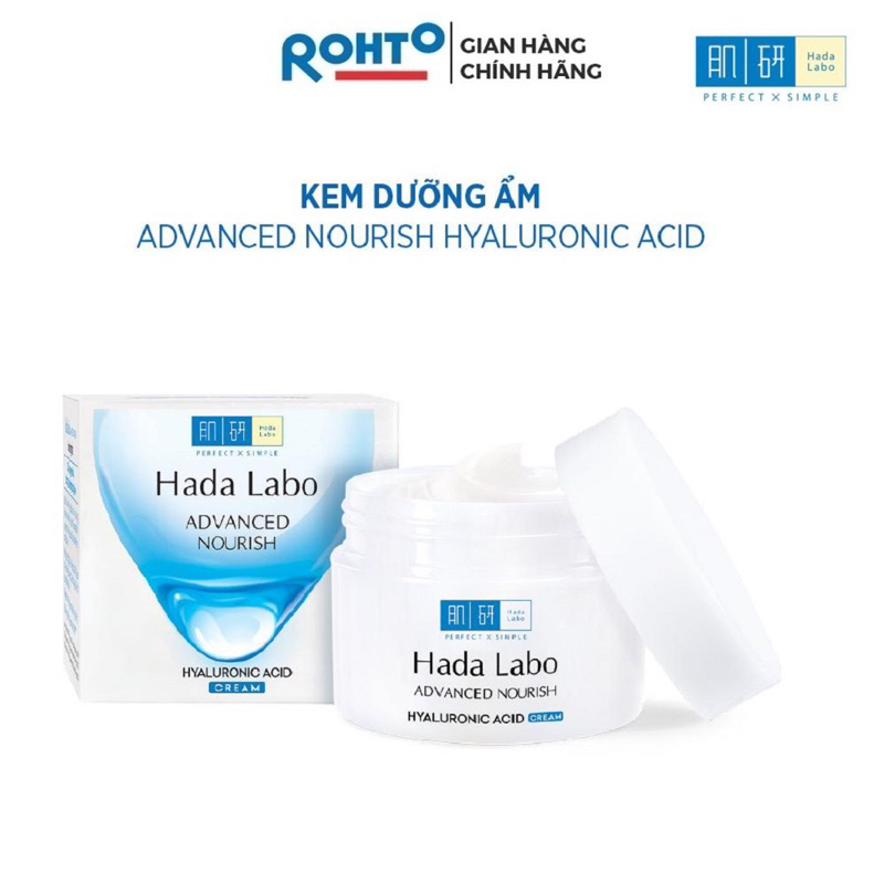 Kem Dưỡng Ẩm Hada Labo Advanced Nourish Hyaluron Cream 50g | Shopee Việt Nam