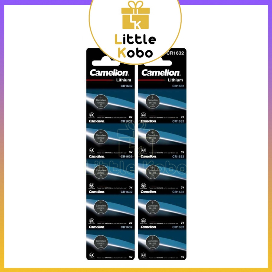 [Camelion] Pin Cúc Áo Nút Áo Lithium 3V CR1632 Thay Cảm Biến Áp Suất Lốp Chìa Khóa Ô Tô Remote ...