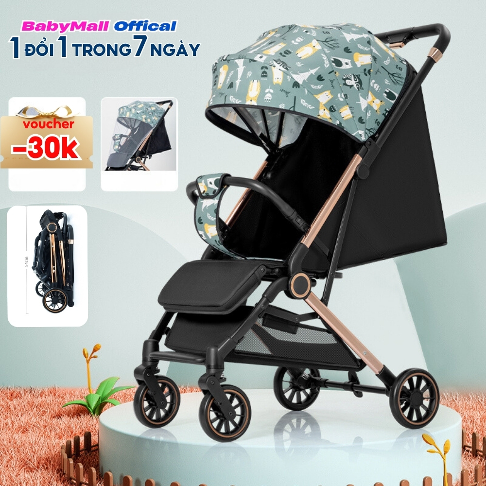 Xe Đẩy Cho Bé Sơ Sinh G600 Gấp Gọn Dễ Dàng, Kích Thước Gấp Nhỏ Gọn, Có ...