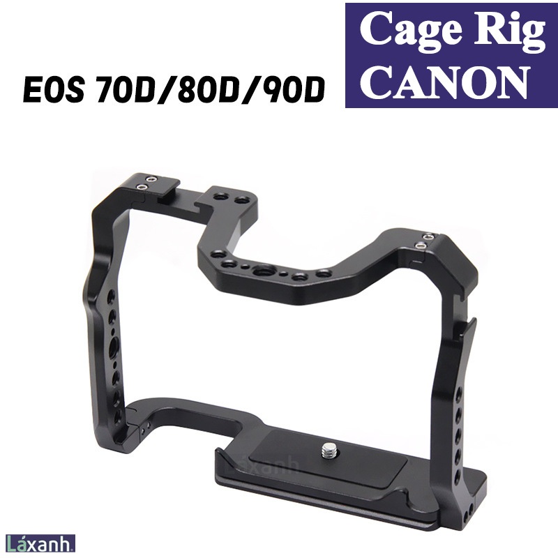 CANON EOS 70D 80D 90D | Khung bảo vệ rig cage giá treo phụ kiện máy ảnh ...