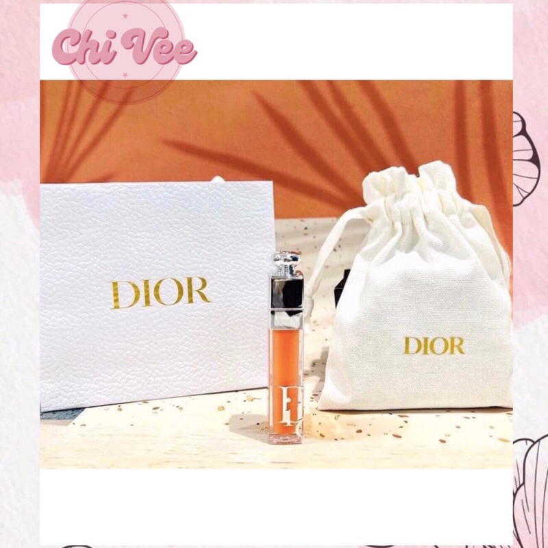 [ Set Quà Tặng ] Set Túi Rút Và Son Dưỡng Dior Maximizer New Tặng Kèm ...