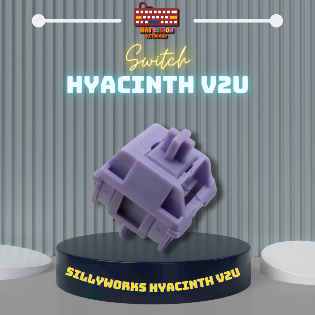 Switch Sillyworks Hyacinth V2U | Swich HMX Sunset Gleam v2 | Swich HMX Ziwei | Switch Phím Cơ ...