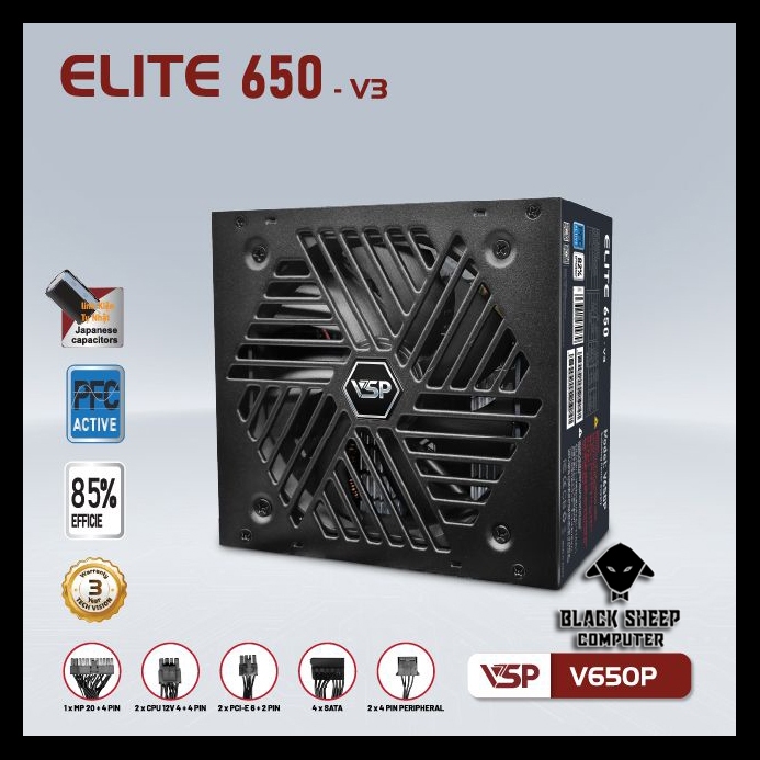 Nguồn PSU VSP DELTA V650 V3 | Shopee Việt Nam