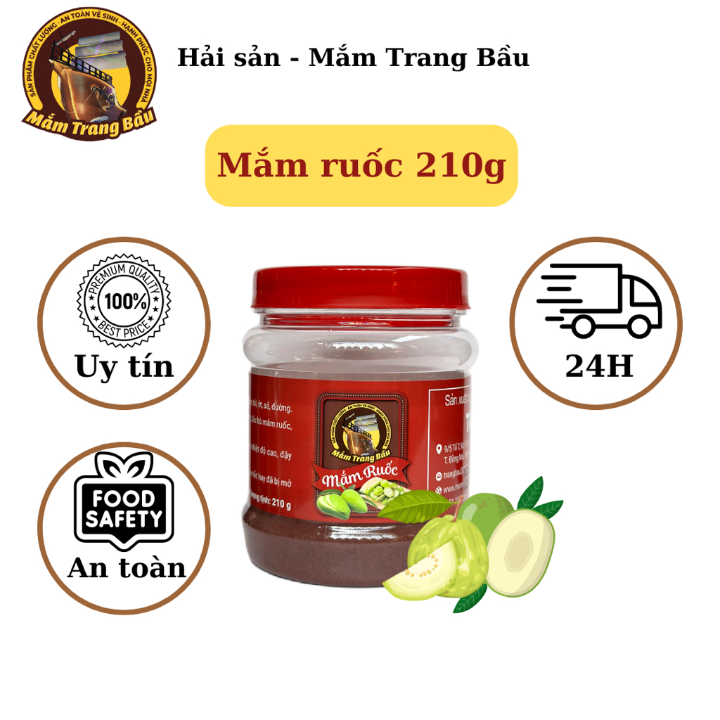 | Mắm Trang Bầu | Mắm ruốc nguyên chất - 210g | Shopee Việt Nam