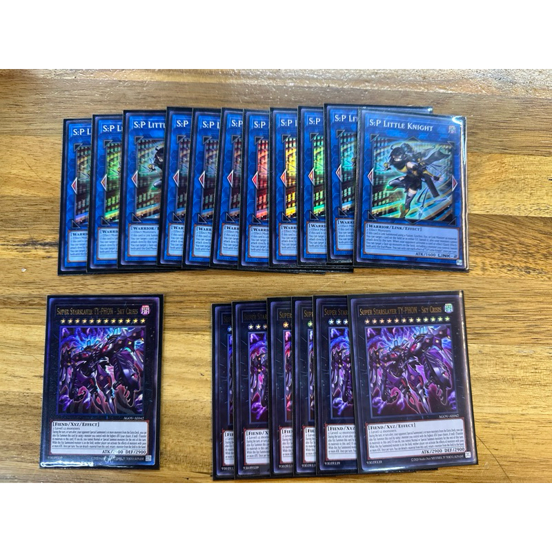 Thẻ bài Yugioh (Yu-Gi-Oh) S:P Little Knight và Super Starslayer Ty-Phon ...