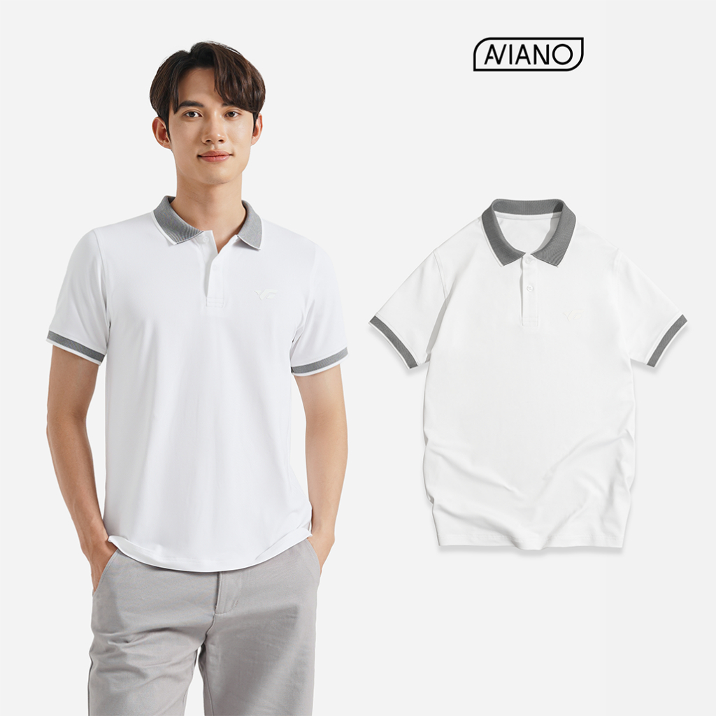 Áo Polo AVIANO Chất Liệu Poly Thấm Hút Mồ Hôi, Áo Thun Nam Có Cổ Kiểu ...
