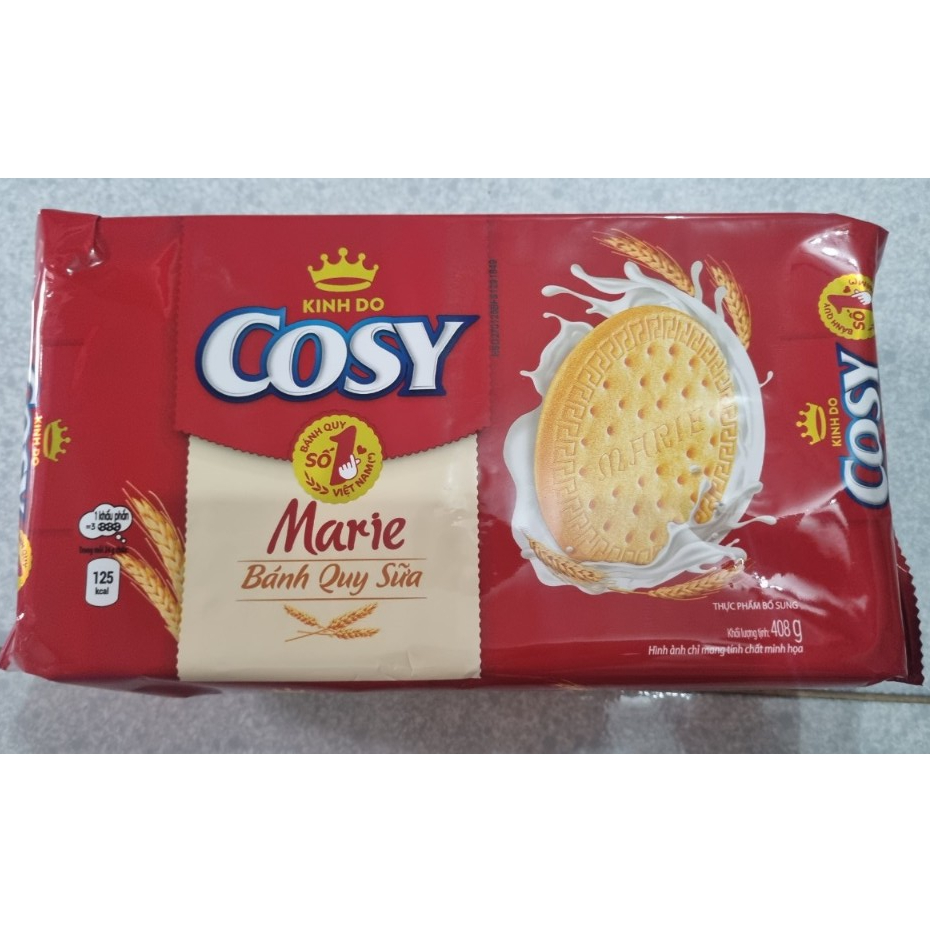 Bánh Quy Sữa Cosy Marie Gói 408g | Shopee Việt Nam