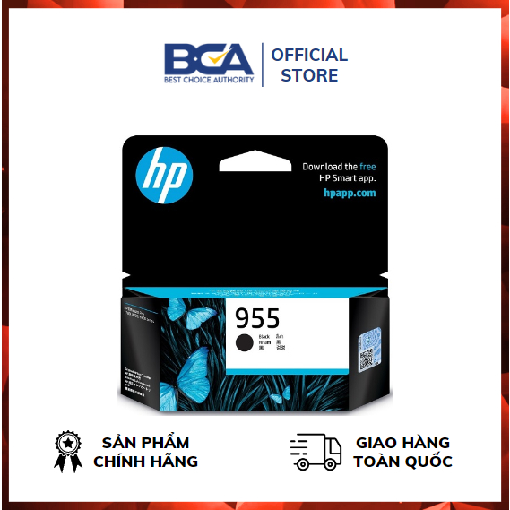 Mực In HP 955 Black Original Ink Cartridge (L0S60AA) | Shopee Việt Nam