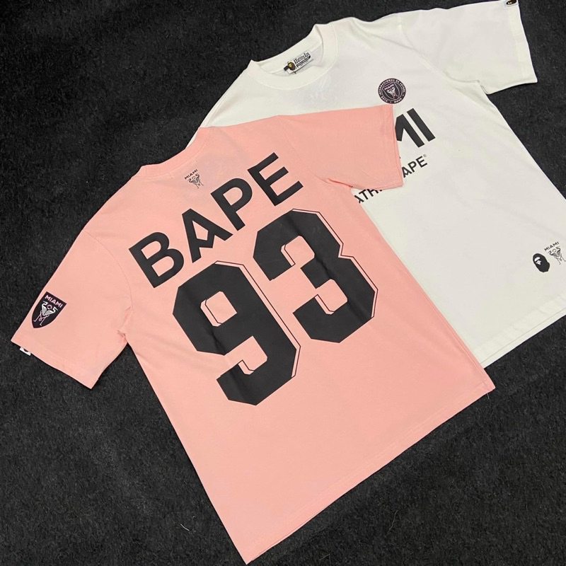 Áo Thun BAPE MIAMI Unisex Nam Nữ Form Rộng Vải 100% Cotton 2 Chiều Hàng ...