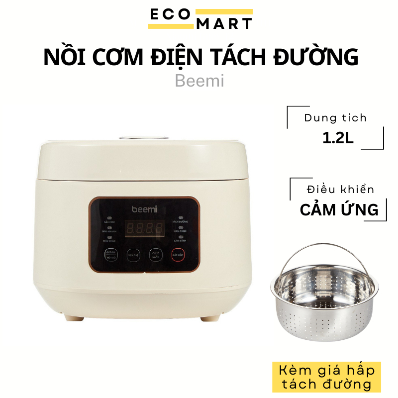 Nồi cơm điện tách đường Beemi BẢN TIẾNG VIỆT chống dính dung tích 1,2L ...