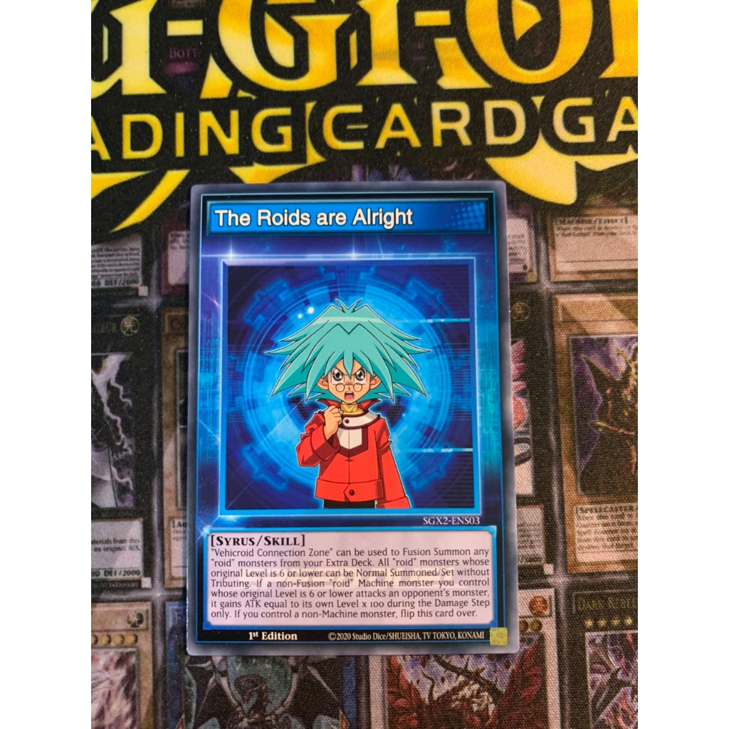 Thẻ bài yugioh chính hãng The Roids are alright | Shopee Việt Nam