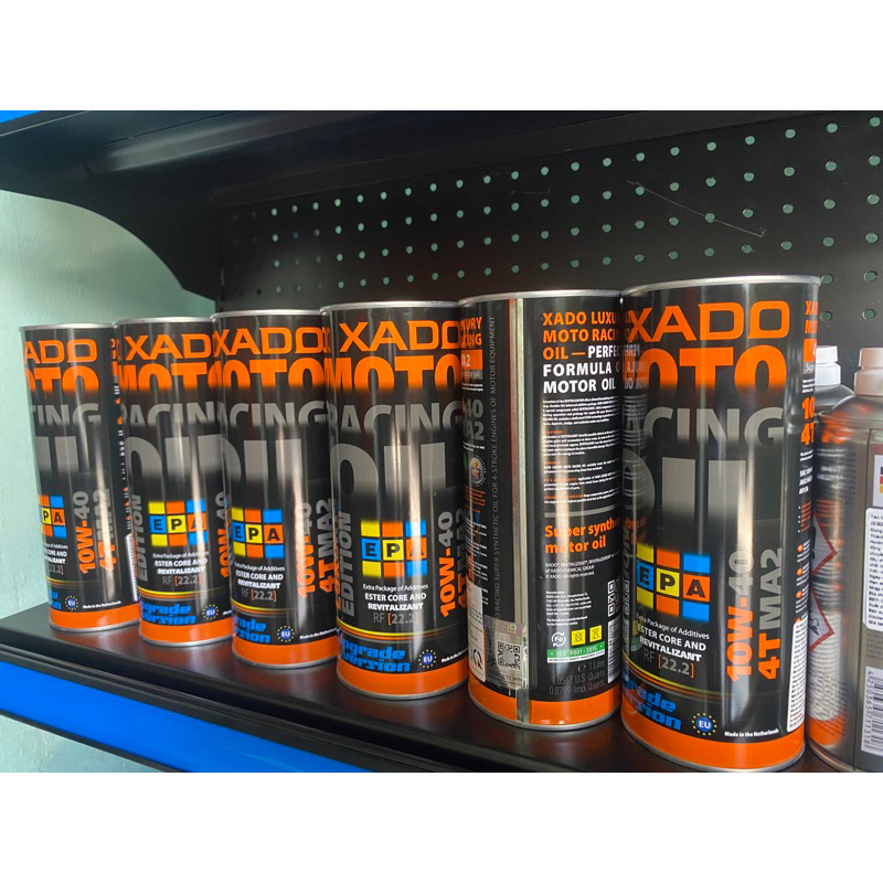 XADO Luxury Moto Racing Oil 10W-40 4T MA2 | Shopee Việt Nam