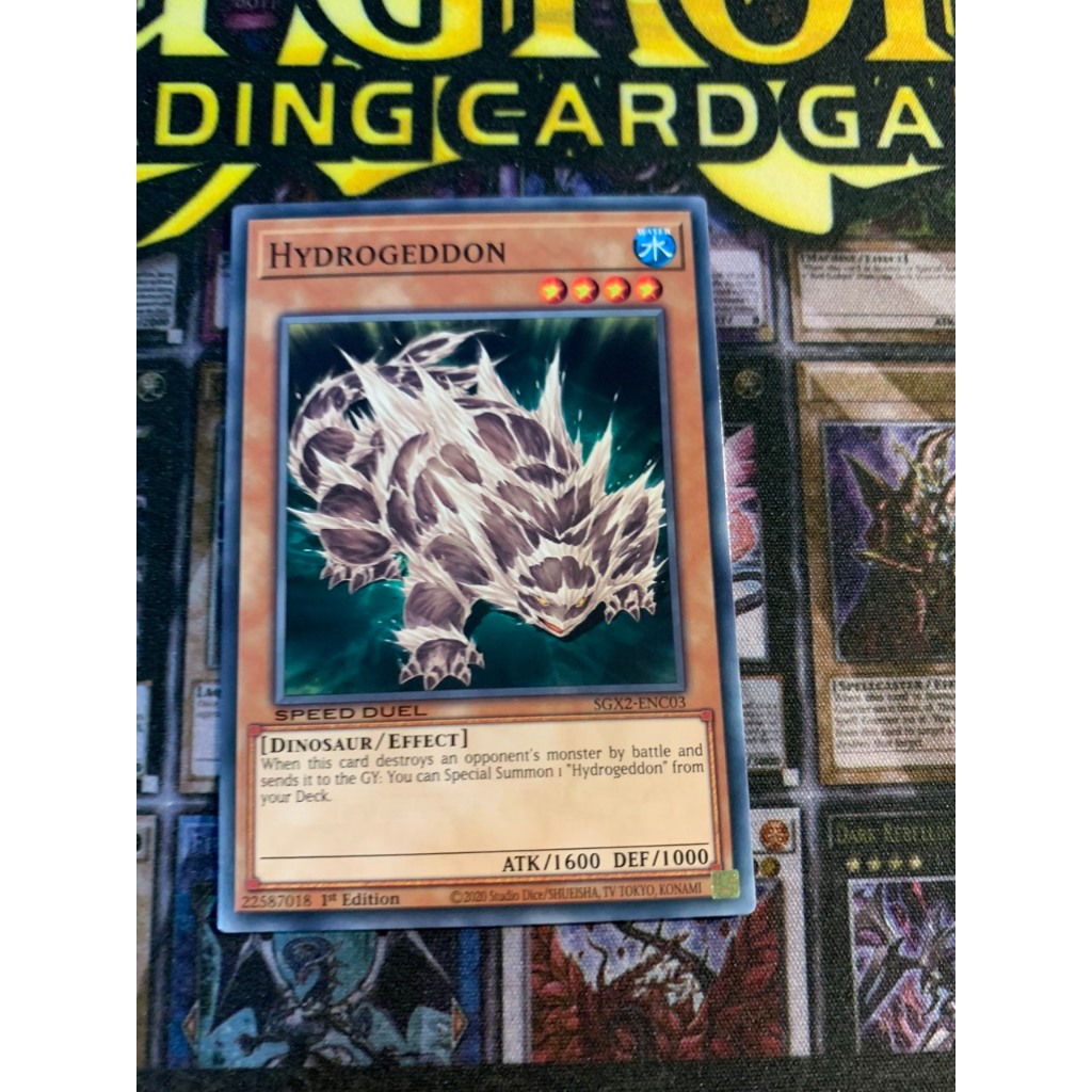 Thẻ bài yugioh chính hãng Hydrogeddon - Nguyên tố Hidro | Shopee Việt Nam