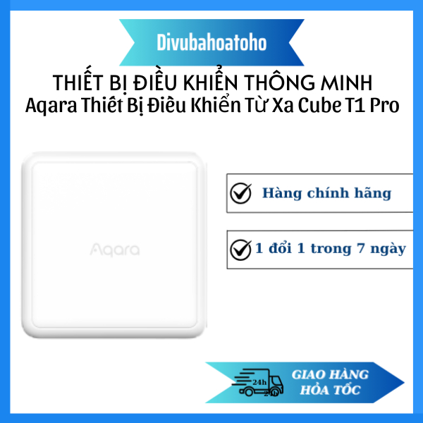 AQARA THIẾT BỊ ĐIỀU KHIỂN TỪ XA THÔNG MINH CUBE T1 PRO - ĐIỀU KHIỂN ĐƠN GIẢN NHANH CHÓNG THÔNG ...