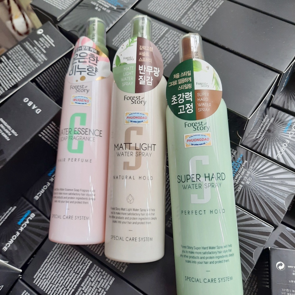 Keo xịt tạo kiểu tóc cứng Welcos Super Hard Water Spray 252ml - Nhập ...