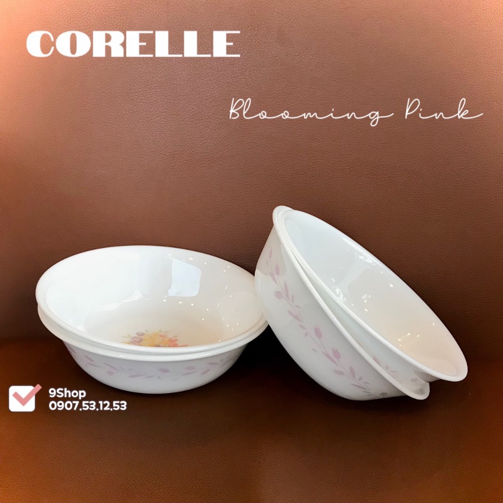 Corelle USA - Blooming Pink - Combo 02 Tô Chẹc 532ml Hoa Màu Hồng ...