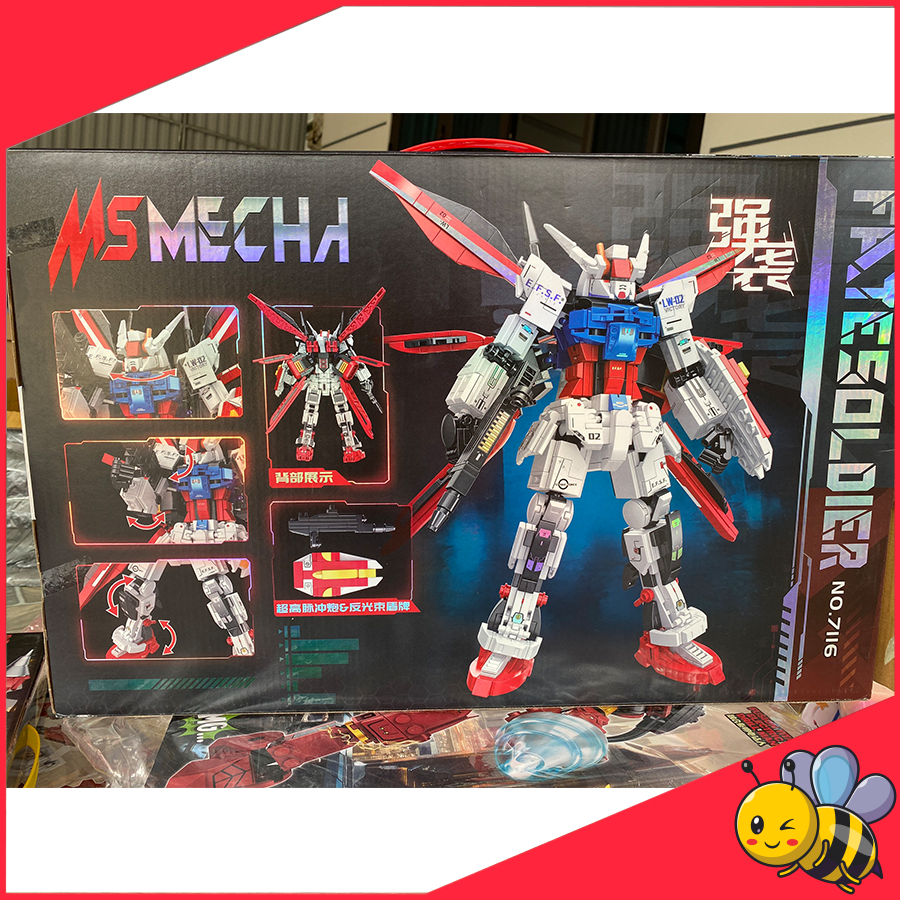 LEGO Gundam MS MECHA FATESOLDIER Bộ 7116 | Shopee Việt Nam