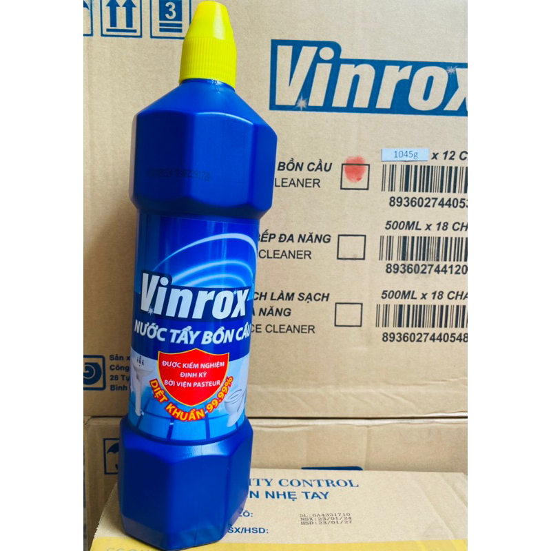 Nước Tẩy Bồn Cầu Vinrox 1L | Shopee Việt Nam