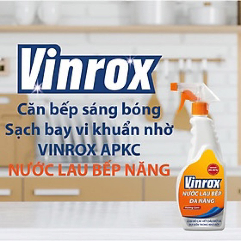 Nước Lau Bếp Đa Năng Vinrox 500ml | Shopee Việt Nam