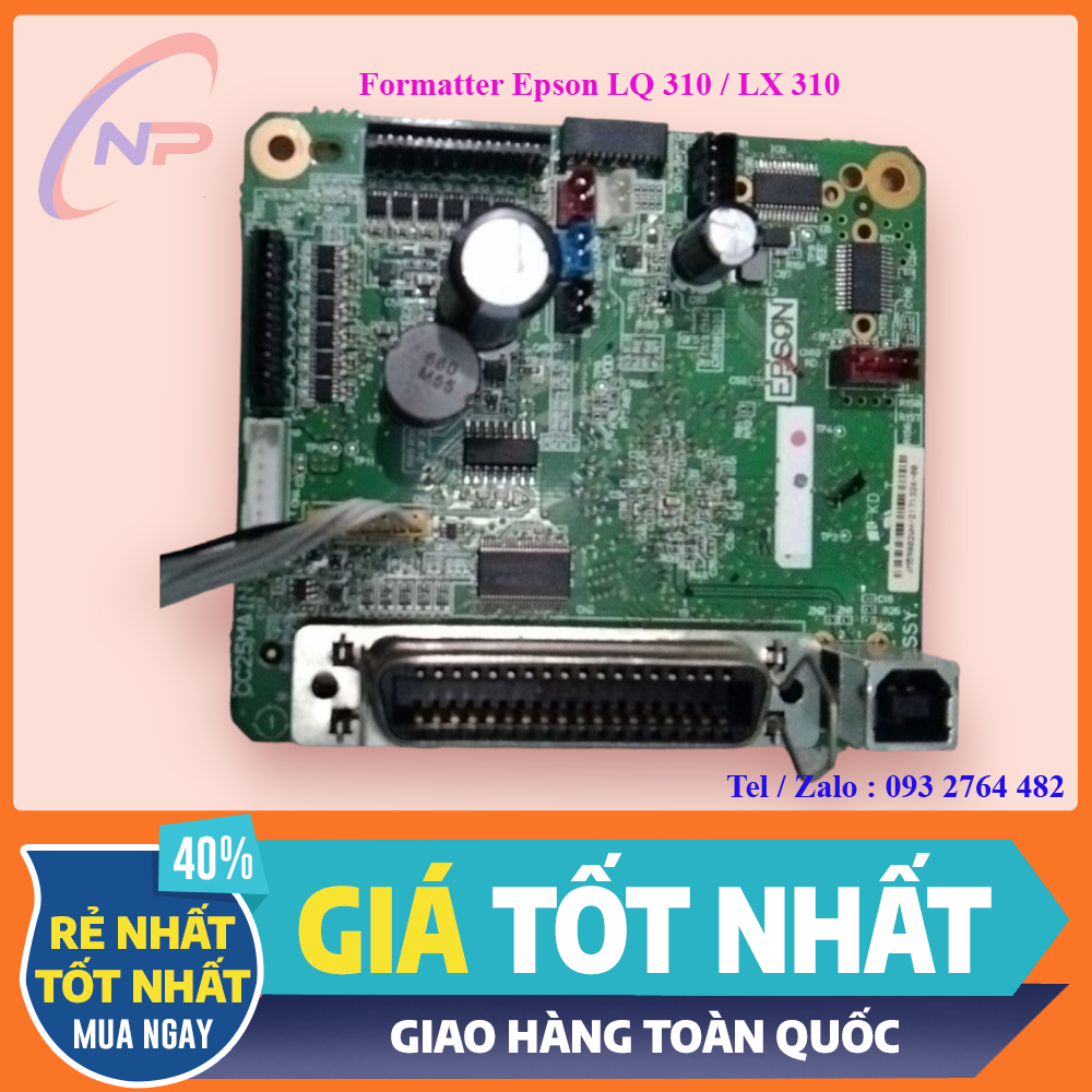Main Card Formatter Máy In Kim Epson LQ 310 Giá Rẻ - Board Formater ...